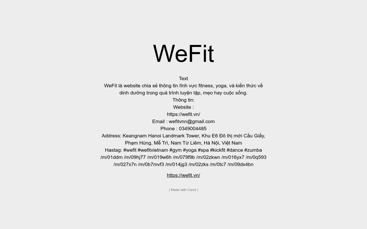 wefit